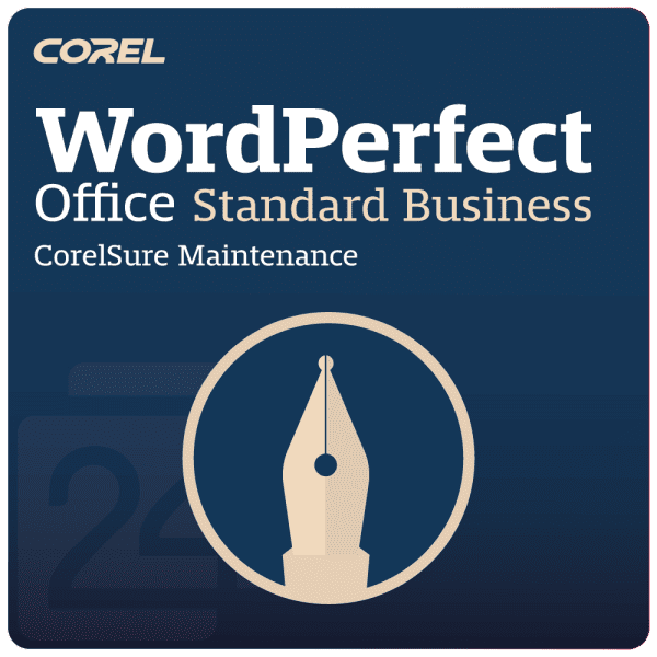 Corel WordPerfect Office Standard Business 2 Year CorelSure Maintenance ...