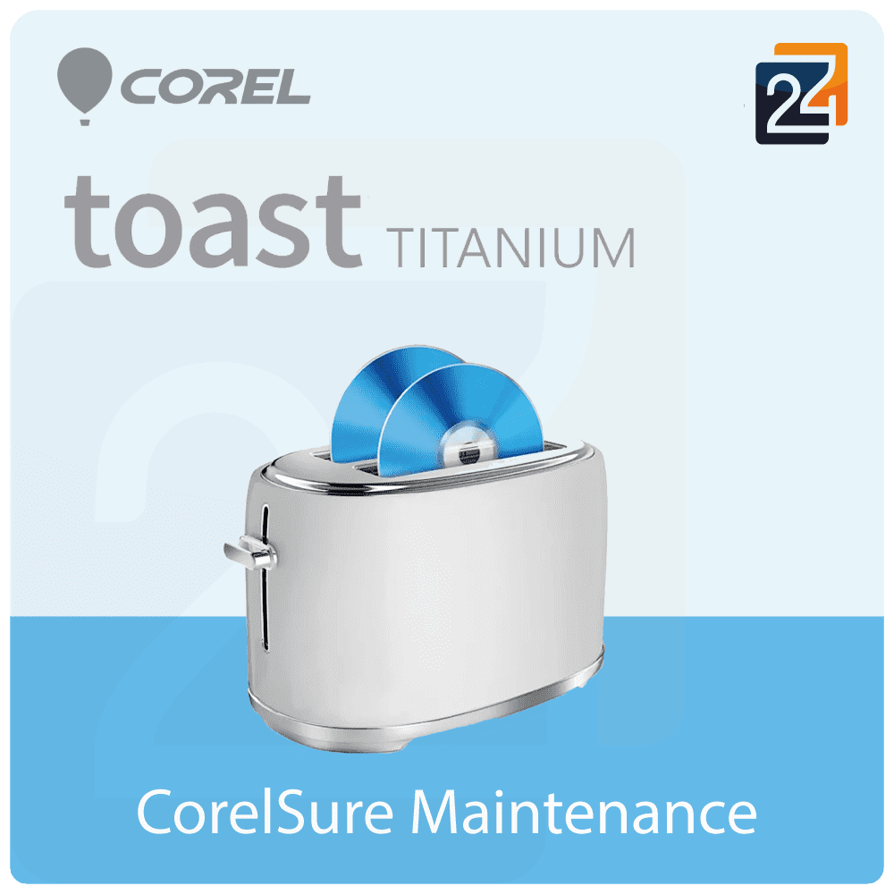 Toast Titanium CorelSure Maintenance