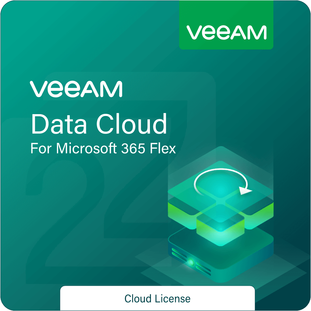 Veeam Data Cloud for Microsoft 365 Flex | 1 Year New Purchase 251+ User