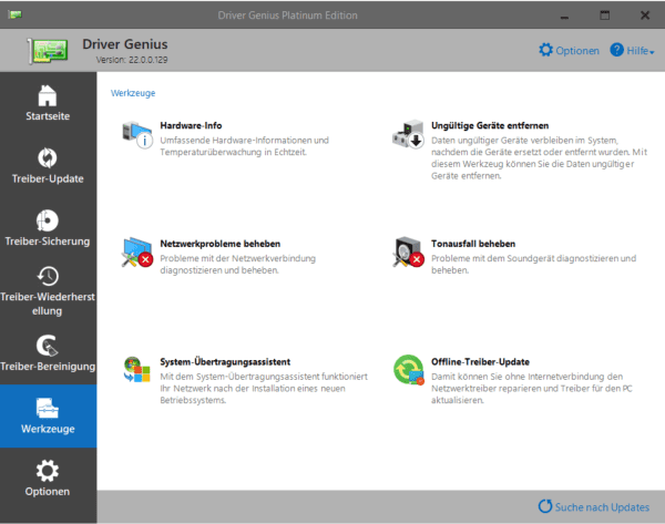 Driver Genius 22 Platinum | Blitzhandel24 – Software und Cloud ...