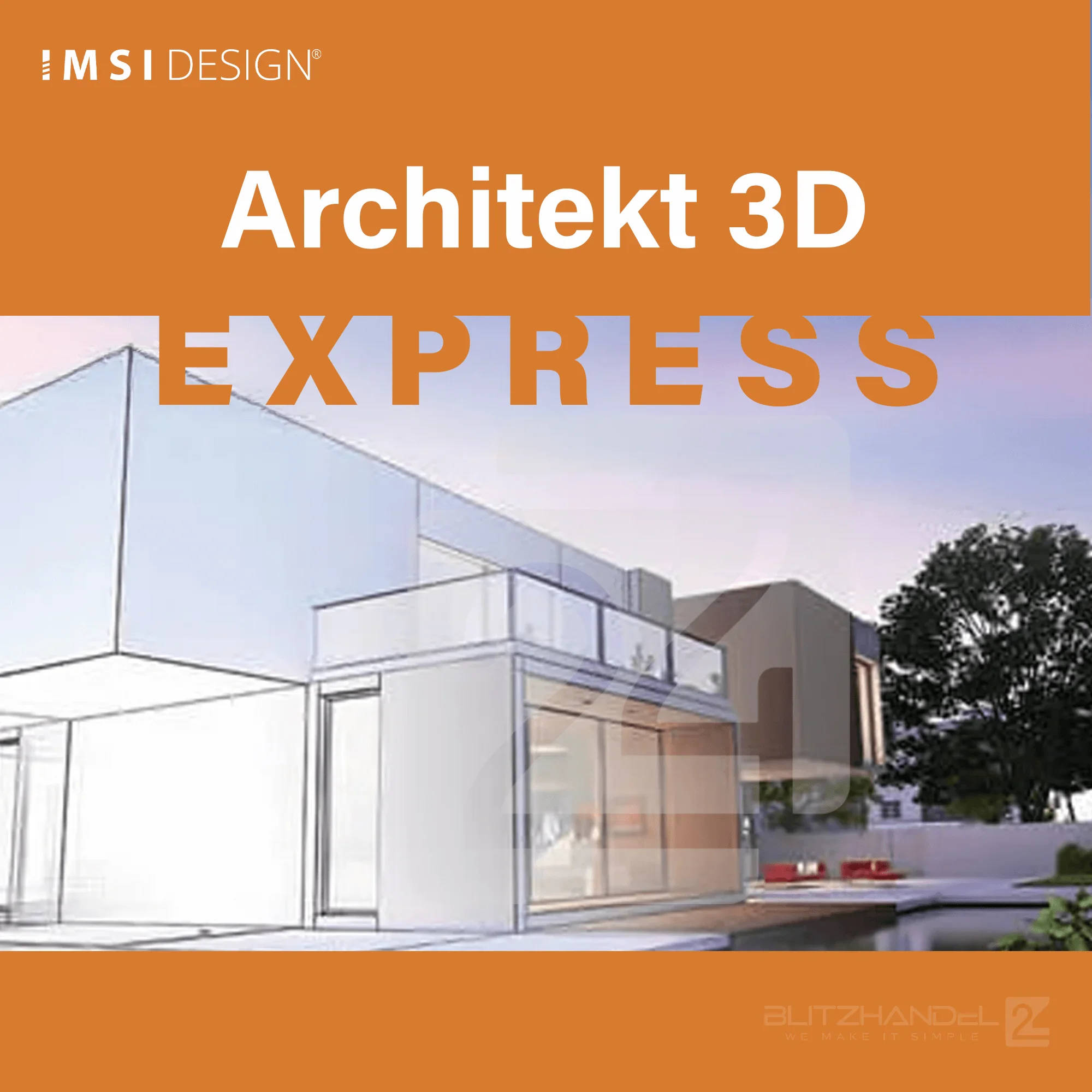 Architekt 3D 21 Express MAC | Blitzhandel24 – Software and Cloud Licensing Solutions