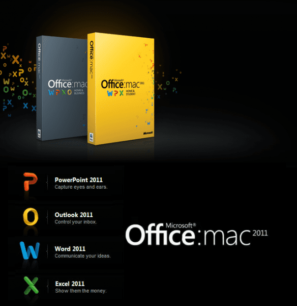 Microsoft Office 2011 Hogar y Empresas MAC