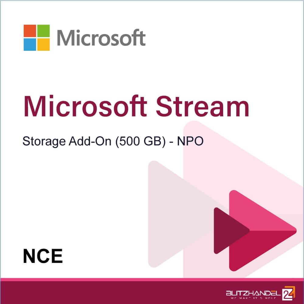 Microsoft Stream Storage Add-On (500 GB) - NPO (NCE)