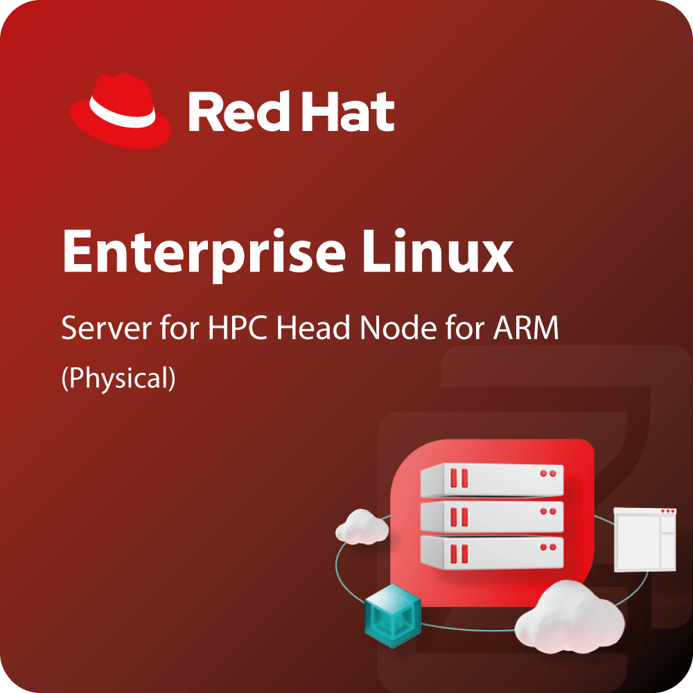 Red Hat Enterprise Linux Server for HPC Head Node for ARM (Physical)