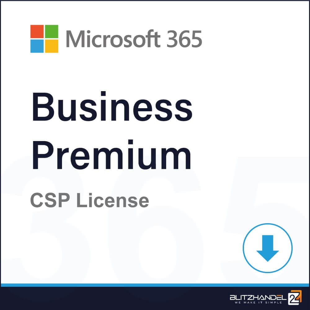 Microsoft 365 Business Premium (NCE) | Blitzhandel24 - Software- en ...