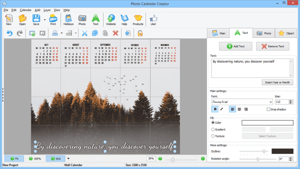 Photo Calendar Creator Pro
