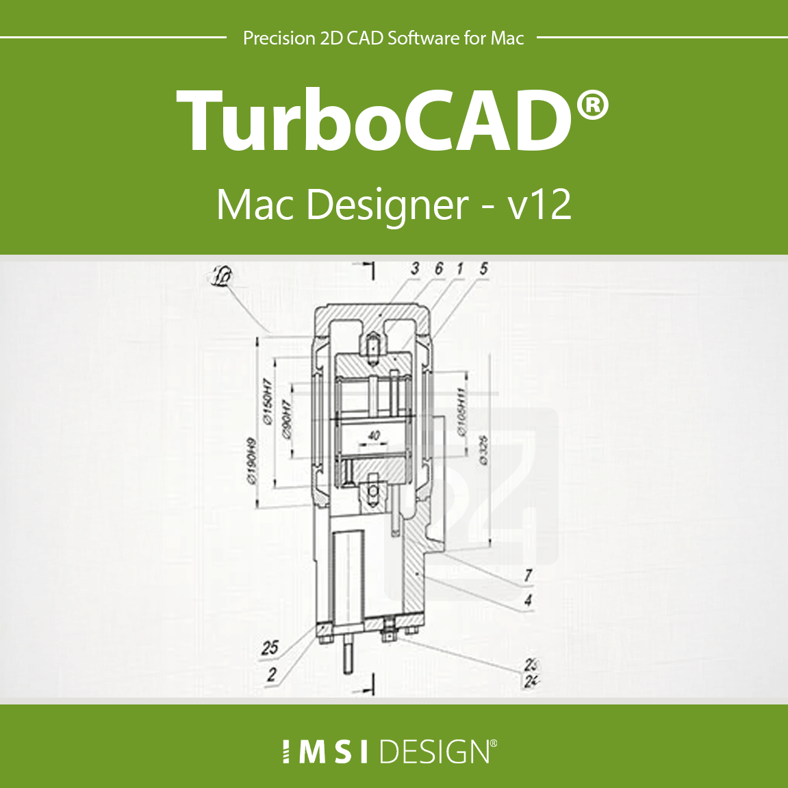 TurboCAD Mac Designer 2D V12 | Blitzhandel24 – Software and Cloud ...