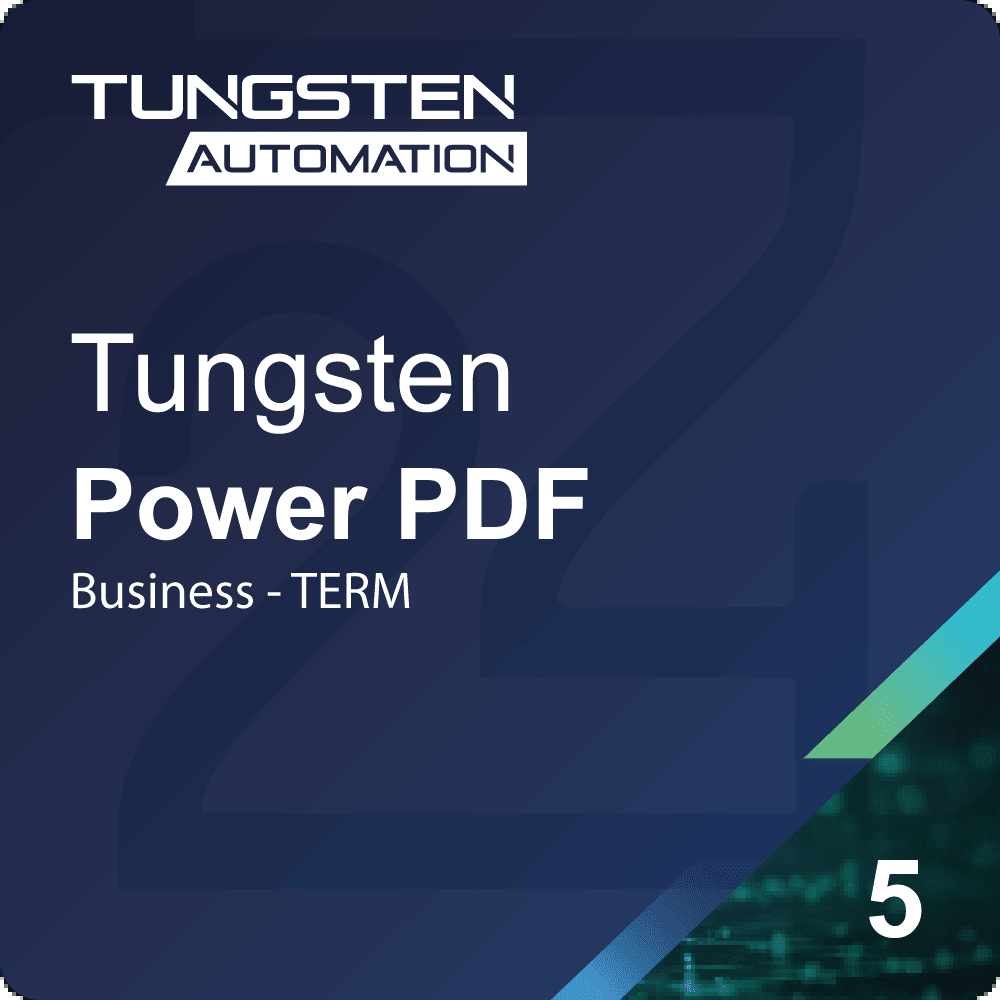 Tungsten Power PDF 5 Business TERM