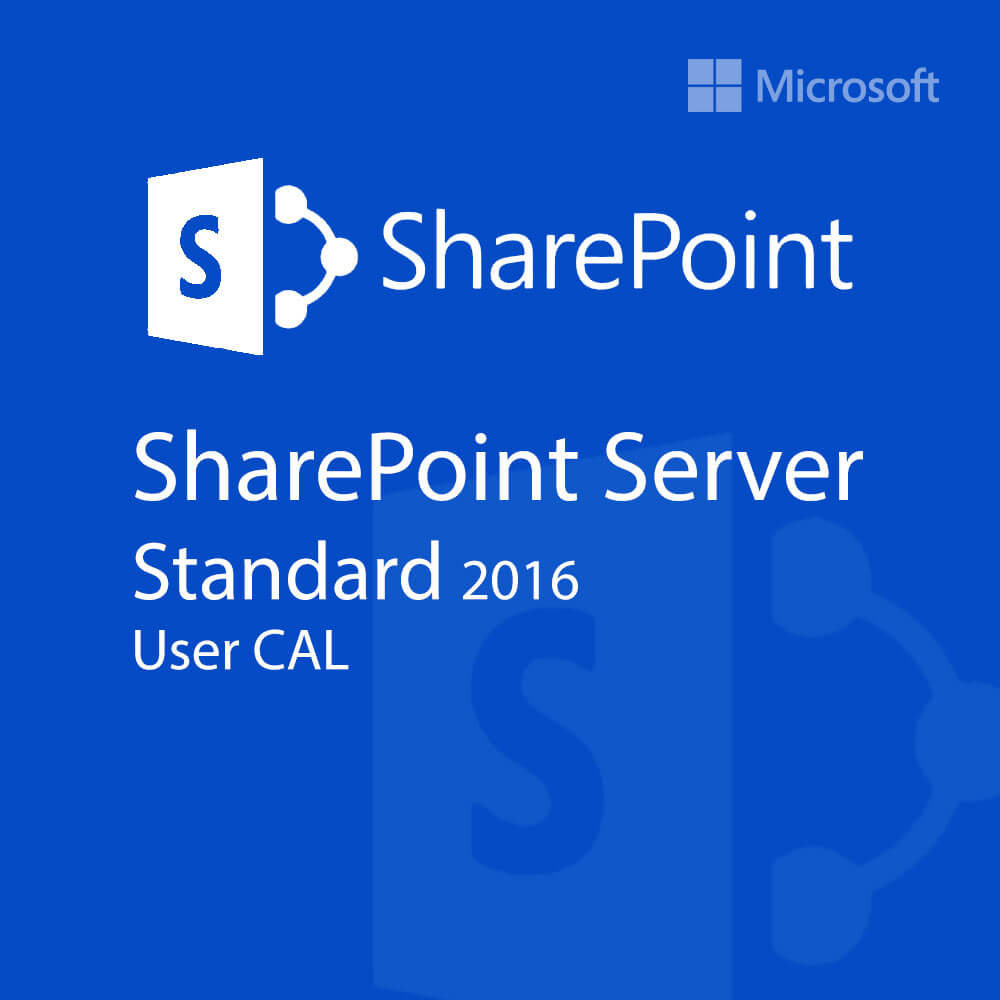 Microsoft SharePoint Server 2016 Standard User CAL | Blitzhandel24 ... Microsoft SharePoint Server 2016 Standard User CAL | Blitzhandel24 ...