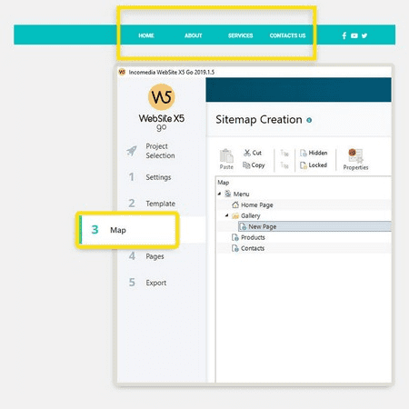 Website X5 Go