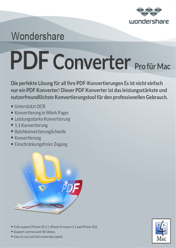 Wondershare PDF Converter Pro Mac | Blitzhandel24 – Software und Cloud ...
