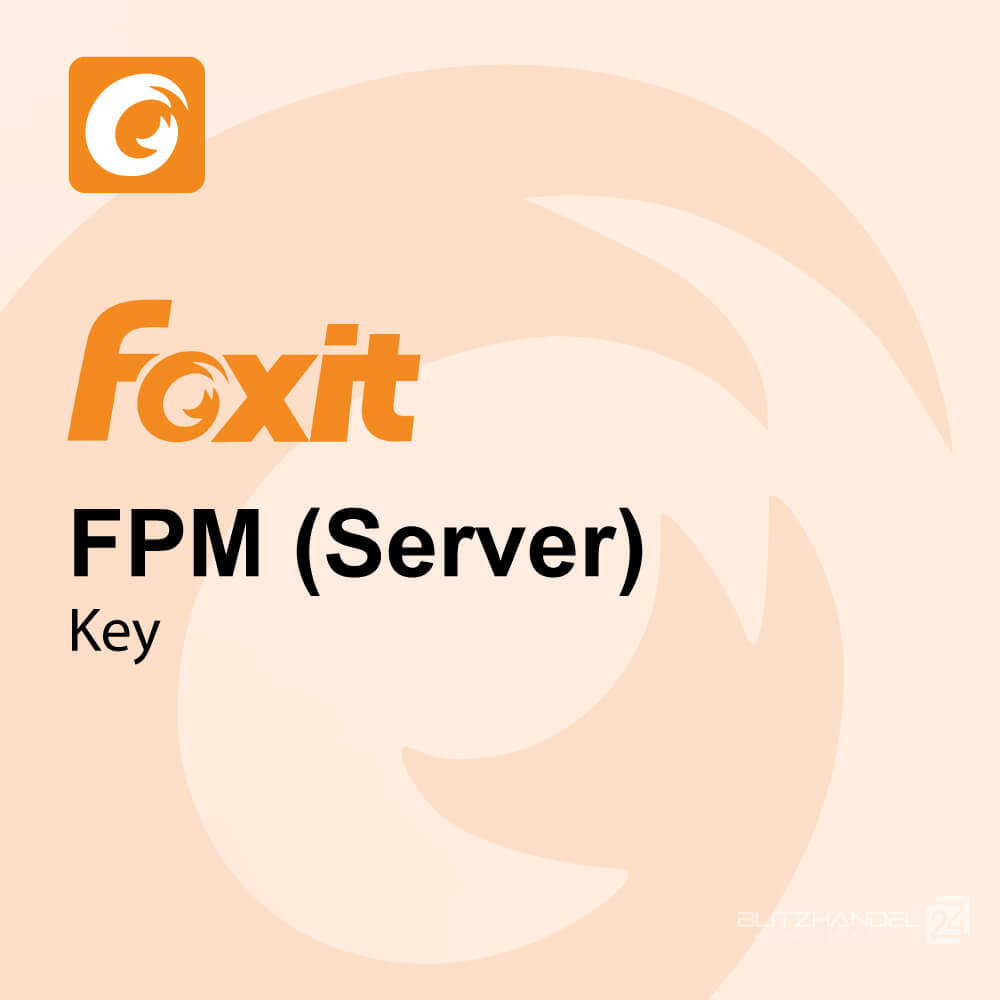 Foxit FPM (Server) Key