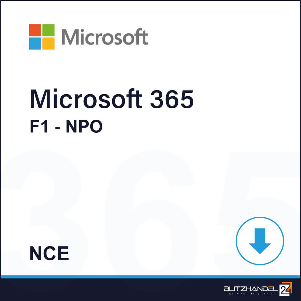 Microsoft 365 F1 - NPO (NCE)