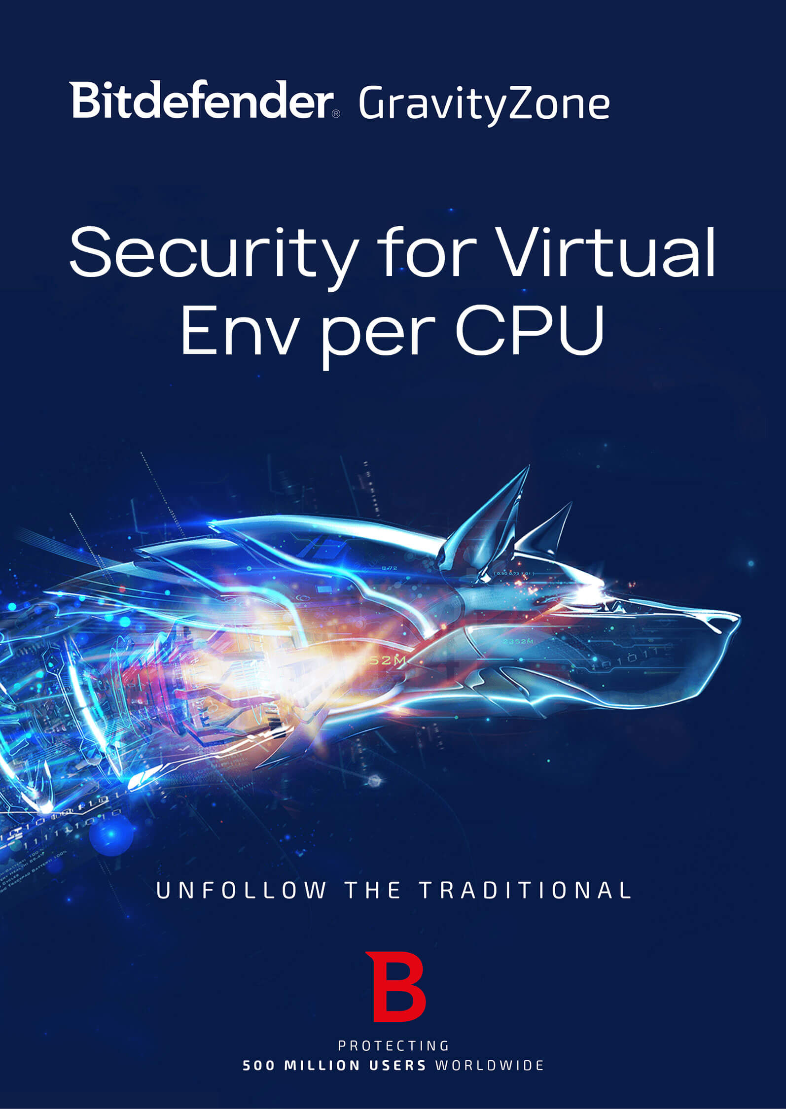 Bitdefender GravityZone Security for Virtual Env per CPU