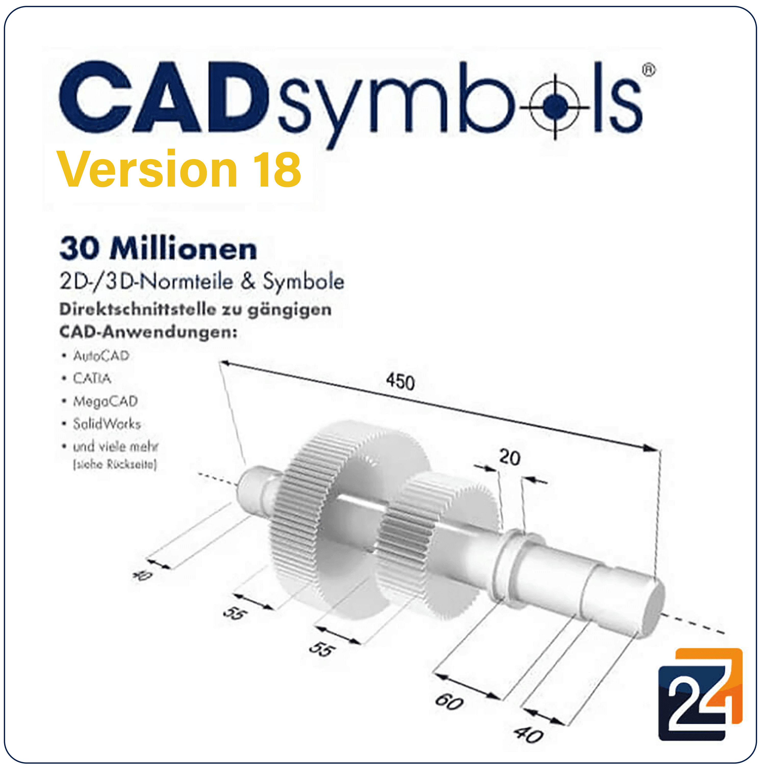 CAD Symbols V18 | Blitzhandel24 – Software und Cloud Lizenzlösungen