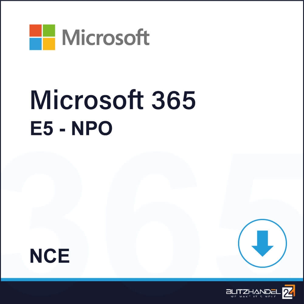 Microsoft 365 E5 - NPO (NCE)