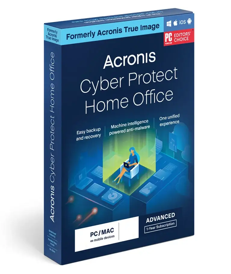 Acronis Cyber Protect Home Office Advanced 50 GB Cloud Storage ...