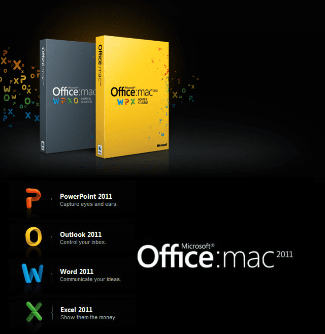 Microsoft Office 2011 Hogar y Empresas MAC