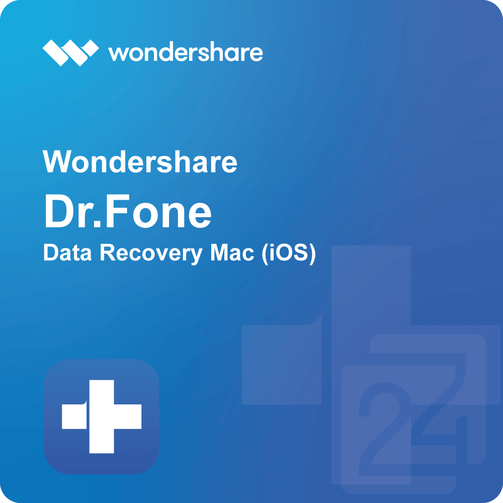 Wondershare Dr.Fone Data Recovery Mac (iOS)