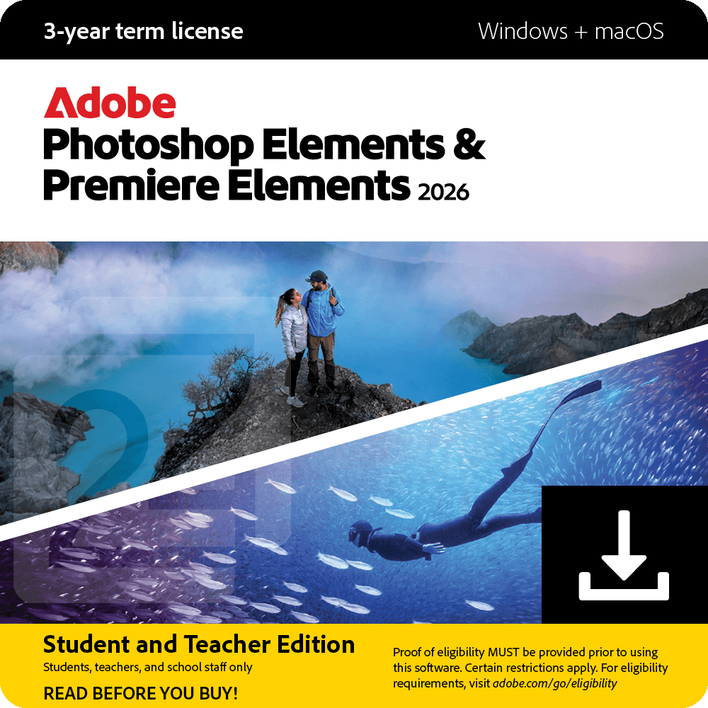 Adobe Photoshop & Premiere Elements 2026