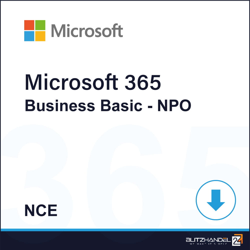 Microsoft 365 Business Basic - NPO (NCE)