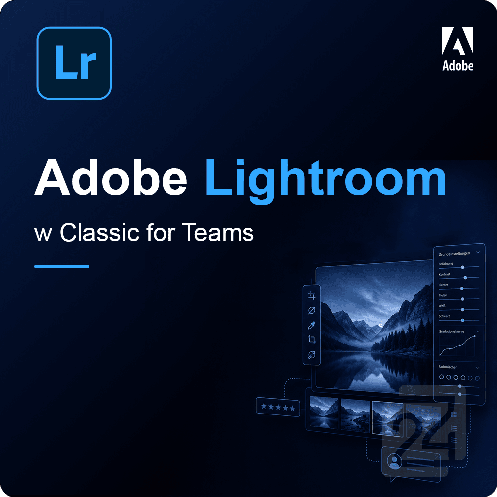 Adobe Lightroom w Classic for Teams | EDU 10 - 49 User