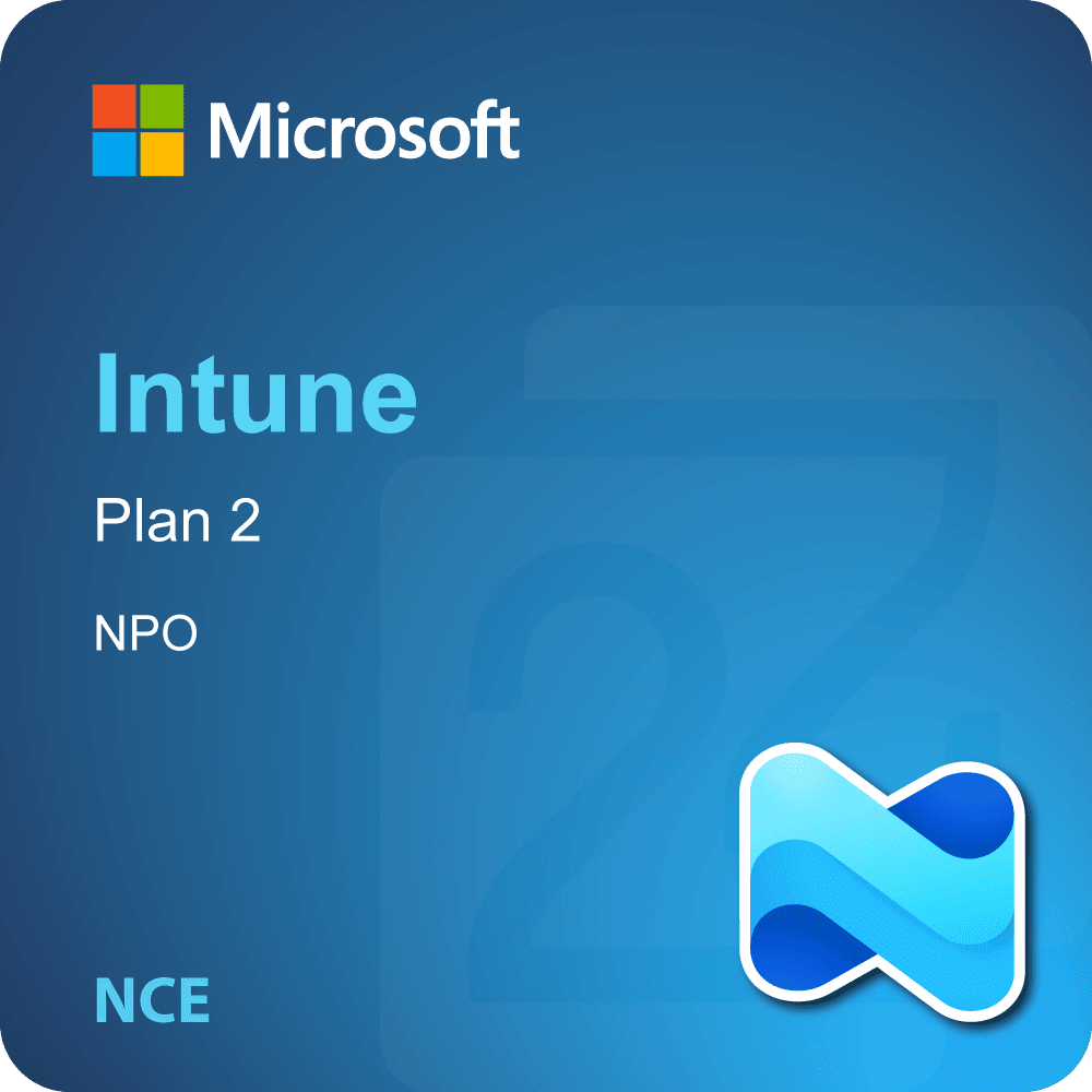 Microsoft Intune Plan 2 - NPO (NCE)