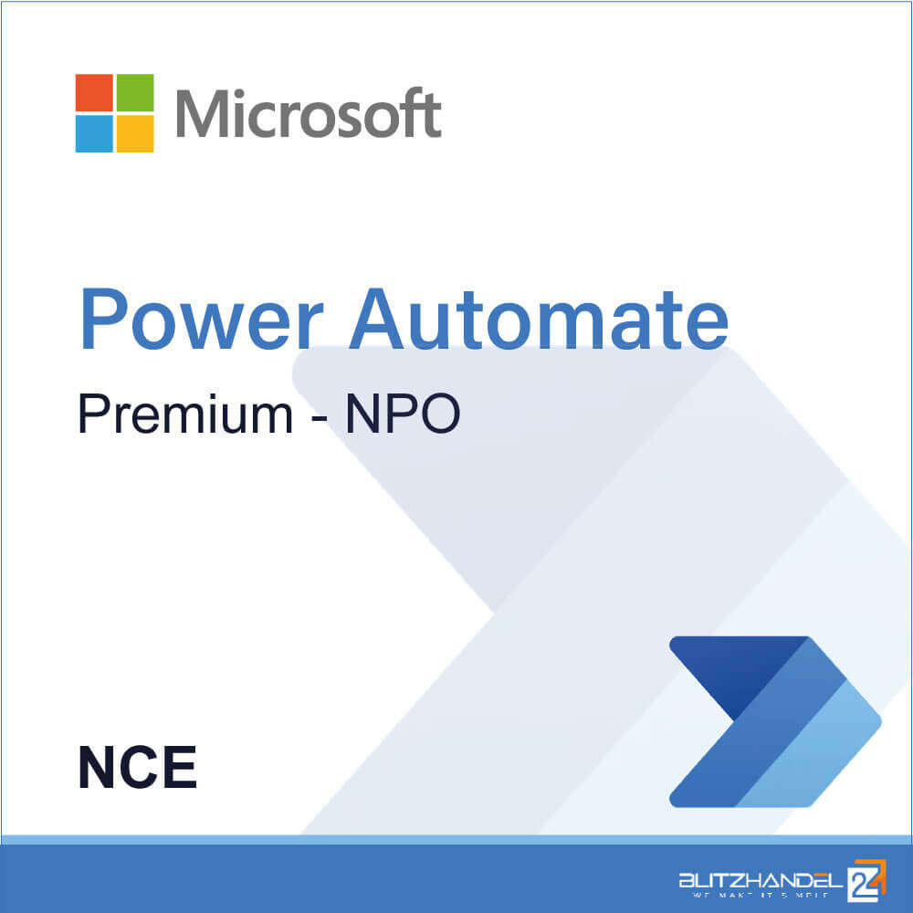 Microsoft Power Automate Premium - NPO (NCE)