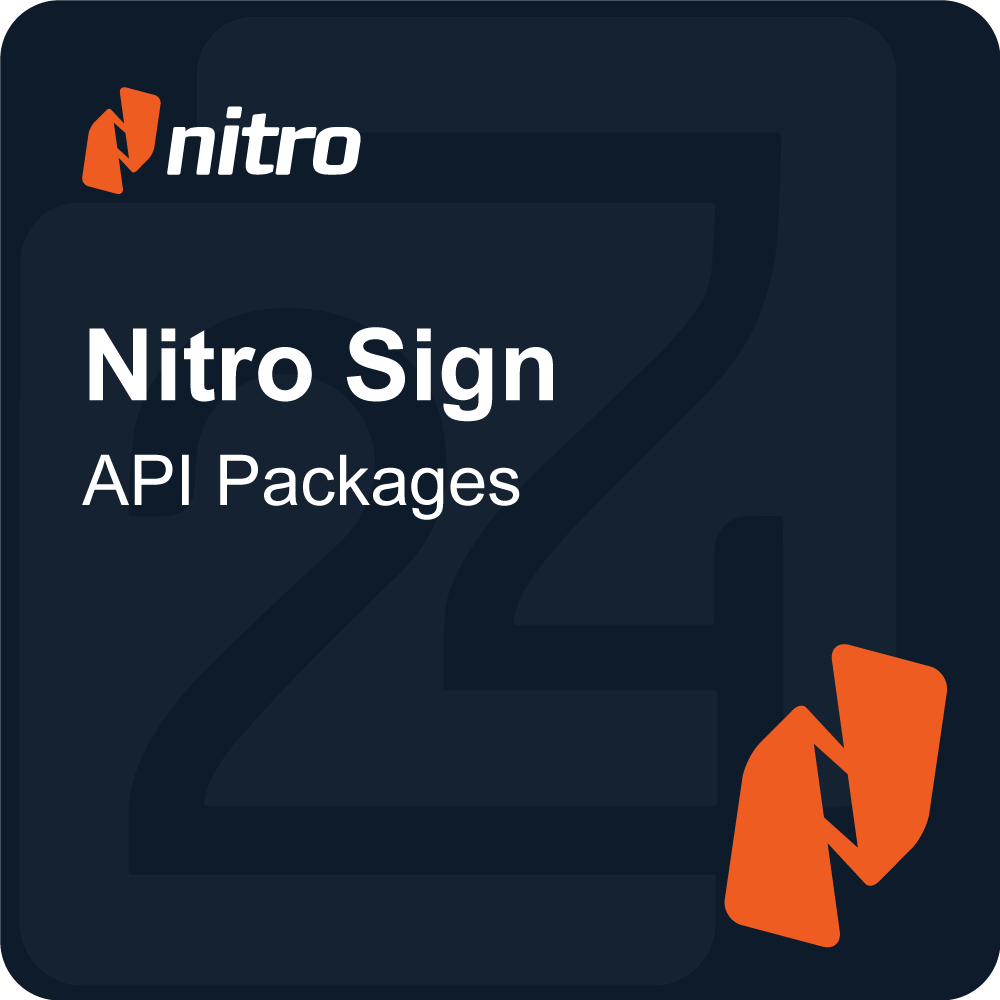 Nitro Sign API Packages