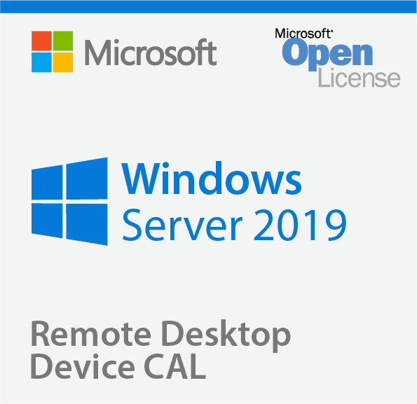 Microsoft Windows Remote Desktop Services 2019, Device CAL, RDS CAL ...