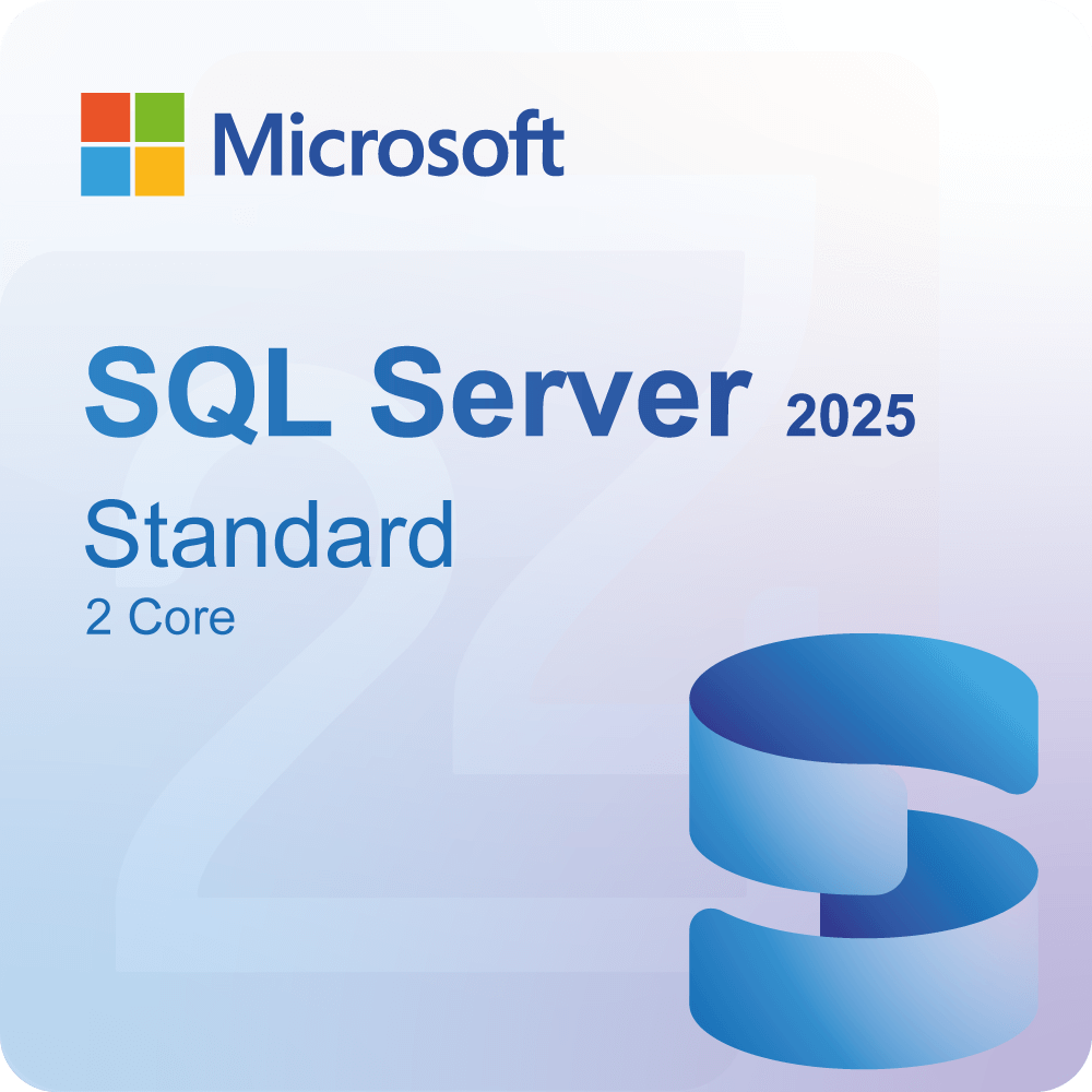 Microsoft SQL Server 2025 Standard 2 Core