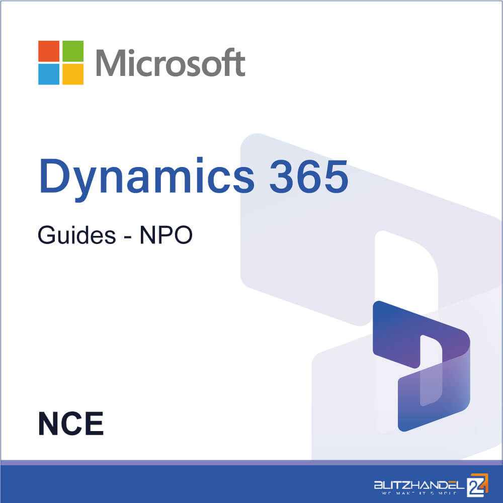 Microsoft Dynamics 365 Guides - NPO (NCE)