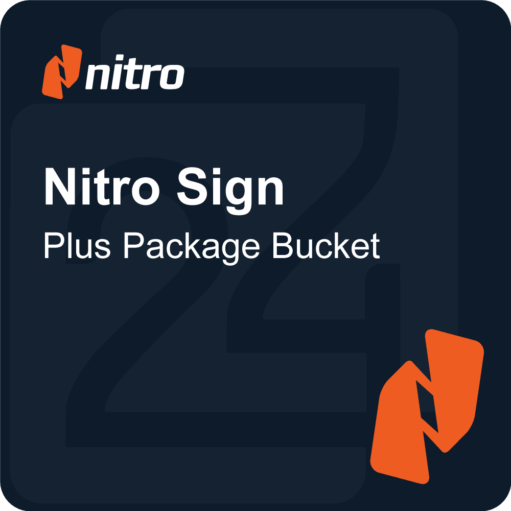 Nitro Sign Plus Package Bucket