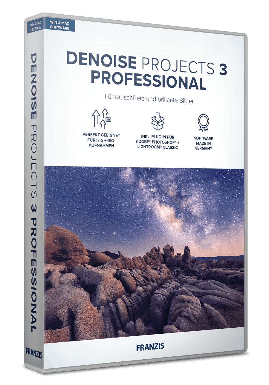 Franzis DENOISE projects professional 3 | Blitzhandel24 – Licencias de Software y Nube