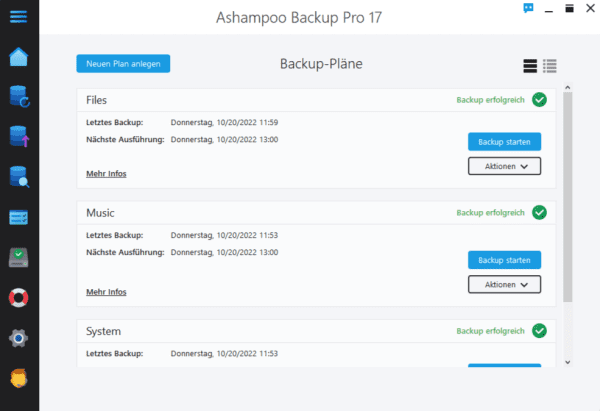 Ashampoo Backup Pro 17