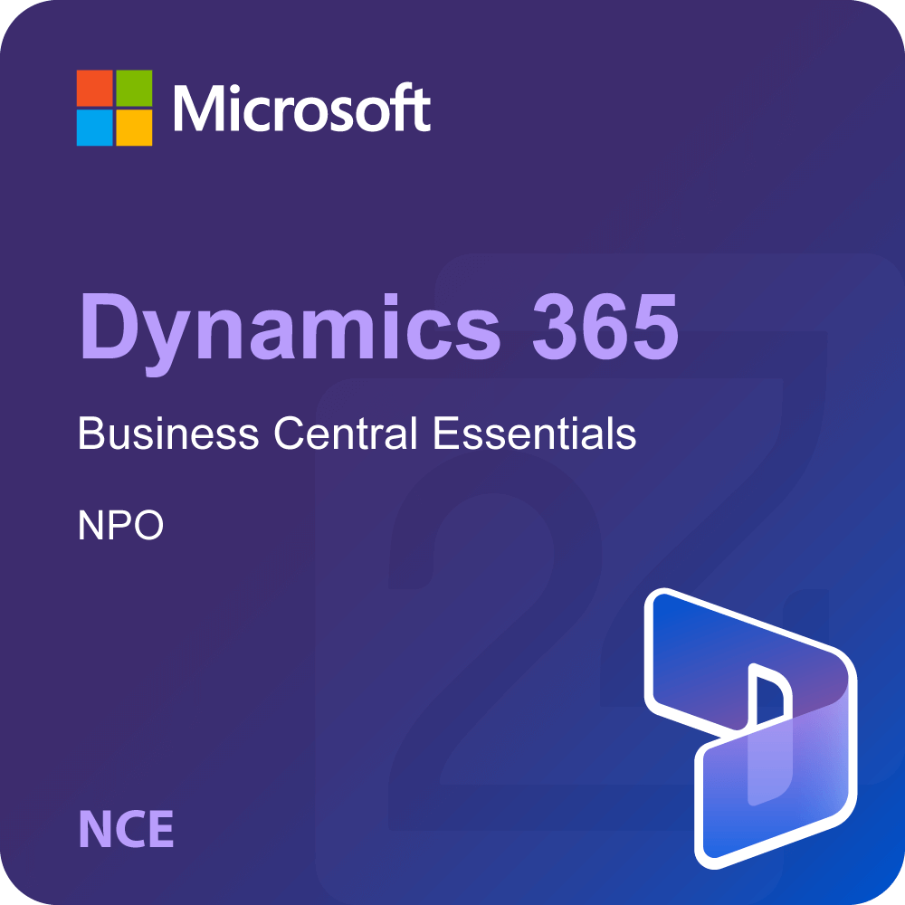 Microsoft Dynamics 365 Business Central Essentials - NPO (NCE)