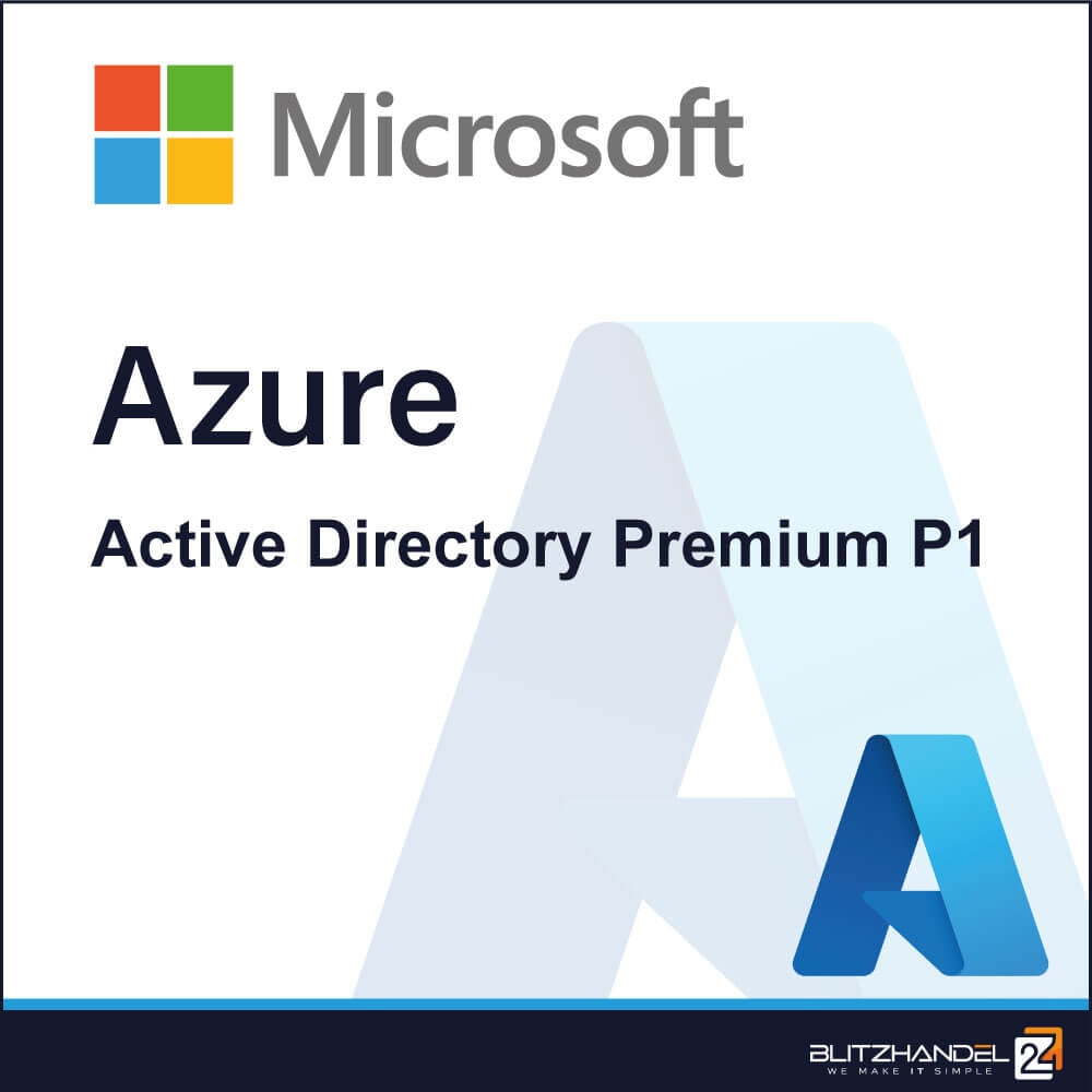 Microsoft Azure Active Directory Premium P1 | Blitzhandel24 – Software ...