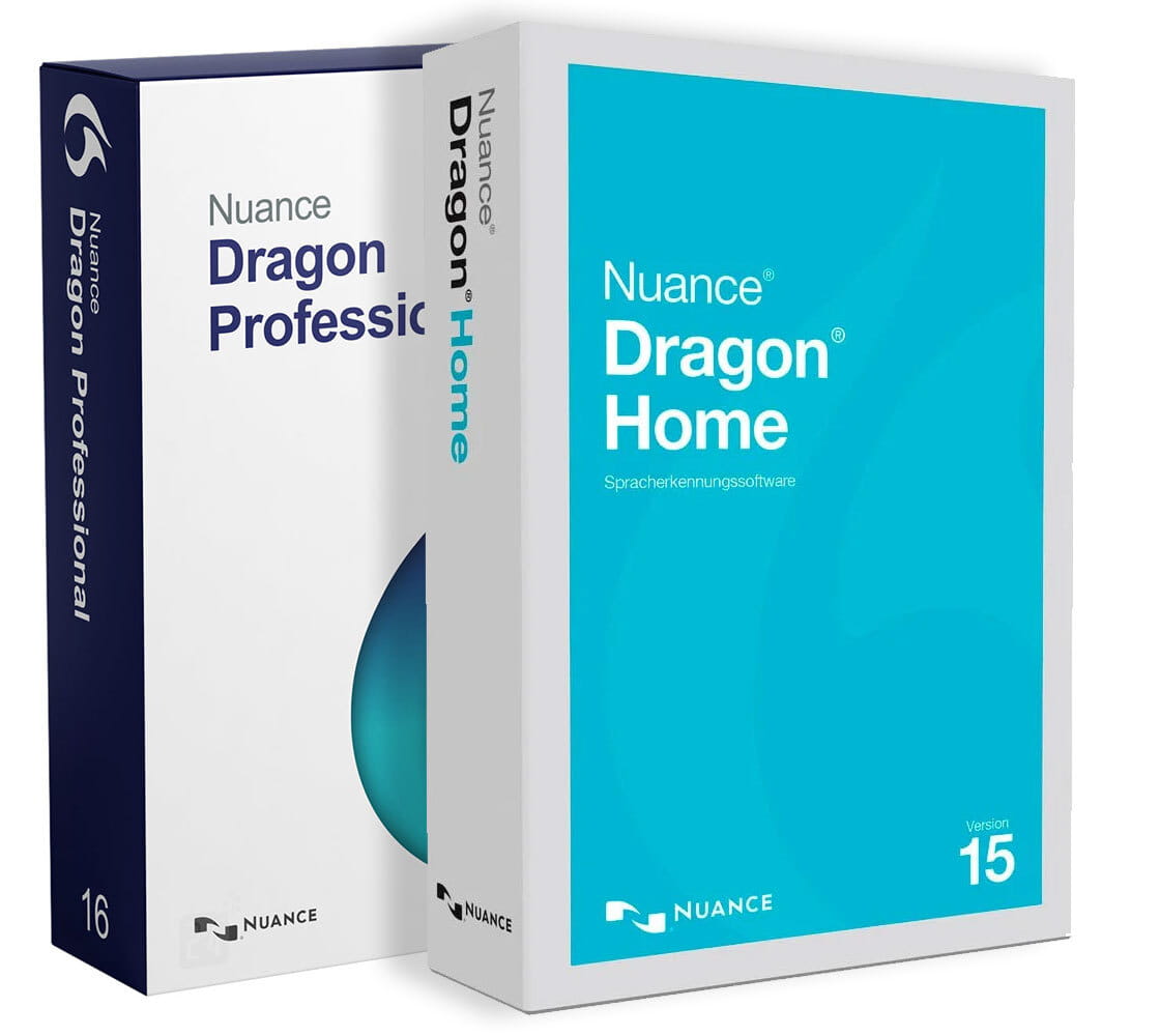 Nuance Dragon Professional Individual 16 Upgrade + Dragon Home 15